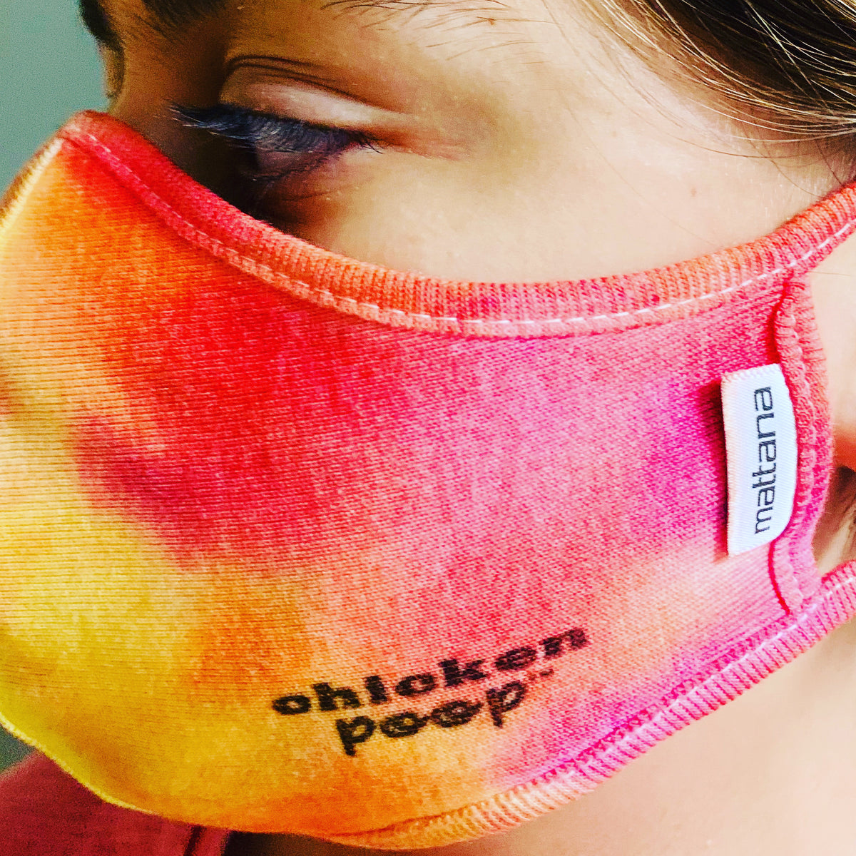 Wear a mask with Poop on it. – ChickenPoop by Simone Chickenbone