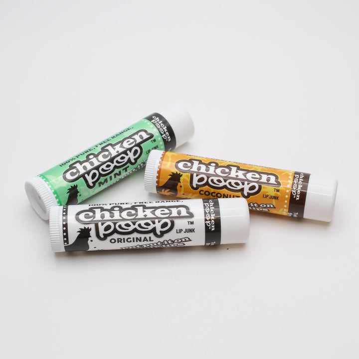 All Natural Chicken Poop Lip Balm - 0.15 oz Moisture Boost – Chicken ...
