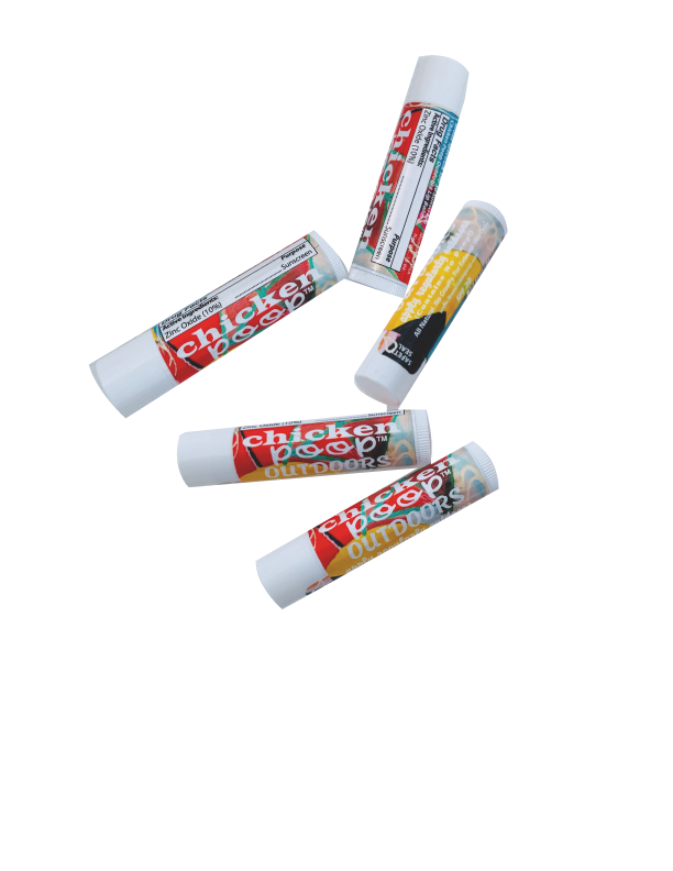 ChickenPoop OUTDOORS Lip Junk SPF30 – ChickenPoop by Simone Chickenbone